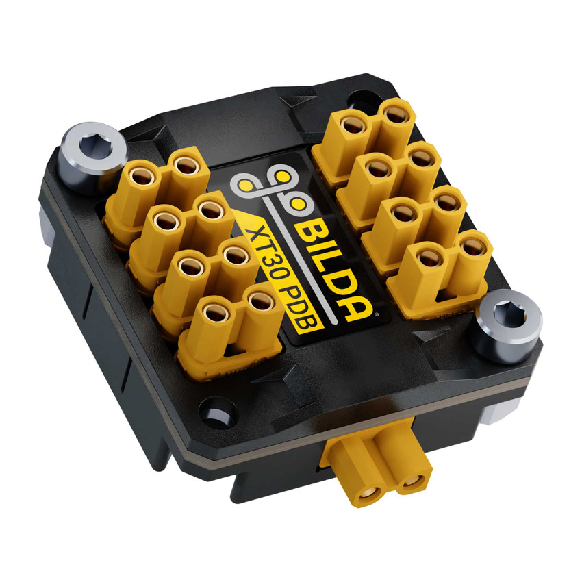 Xt30 Power Distribution Board Xt30 Input 8 X Xt30 Outputs Gobilda